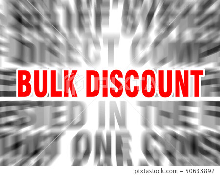 bulk discount - Stock Illustration [50633892] - PIXTA