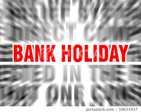 bank holiday - Stock Illustration [50633937] - PIXTA
