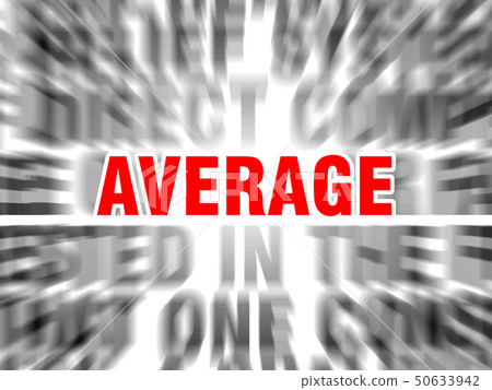 average - Stock Illustration [50633942] - PIXTA