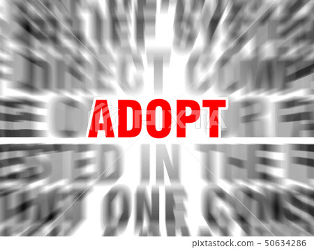 adopt - Stock Illustration [50634286] - PIXTA