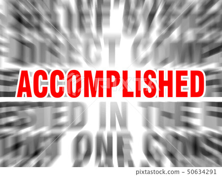 accomplished - Stock Illustration [50634291] - PIXTA