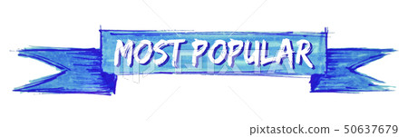 most popular ribbon - Stock Illustration [50637679] - PIXTA