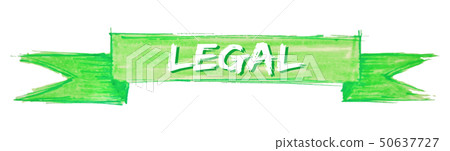 legal ribbon - Stock Illustration [50637727] - PIXTA