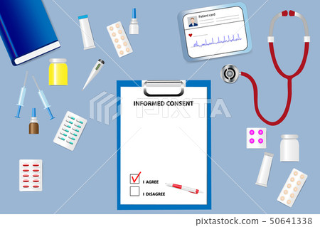 Informed consent concept vector - Stock Illustration [50641338] - PIXTA
