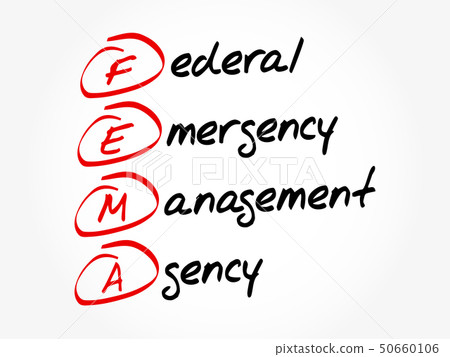 FEMA - acronym, concept background - Stock Illustration [50660106] - PIXTA