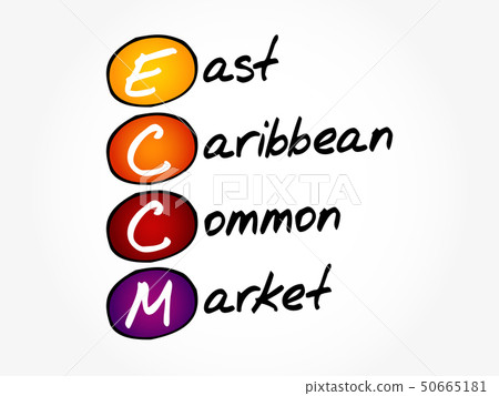 ECCM - East Caribbean Common Market - Stock Illustration [50665181] - PIXTA