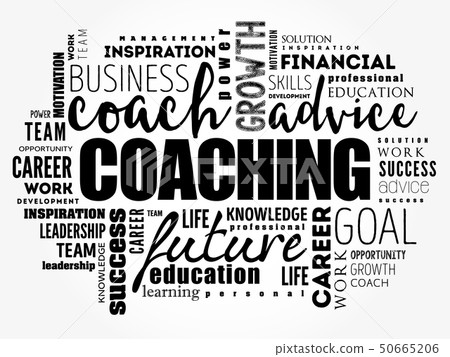 COACHING word cloud collage - Stock Illustration [50665206] - PIXTA
