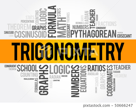 Trigonometry word cloud collage-插圖素材 [50666247] - PIXTA圖庫