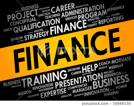 FINANCE word cloud collage - Stock Illustration [50666530] - PIXTA