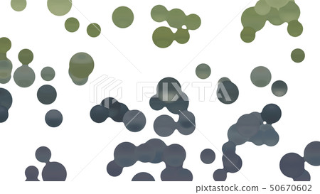 CG particle Sticking liquid fluid, surface tension - Stock Illustration ...