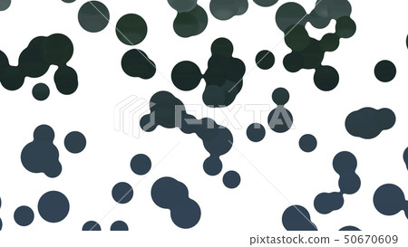 CG particle Sticking liquid fluid, surface tension - Stock Illustration ...