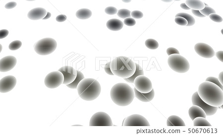 CG particle Sticking liquid fluid, surface tension - Stock Illustration ...
