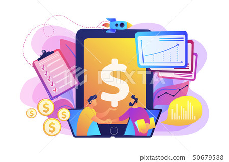 Demand planning concept vector illustration. - Stock Illustration ...