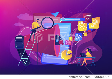 Search engines optimization concept vector... - Stock Illustration ...