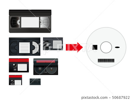 錄音媒體配音-插圖素材 [50687922] - PIXTA圖庫