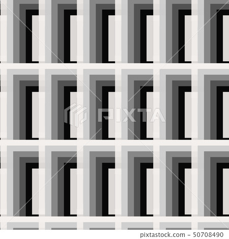 Seamless Abstract Pattern from Rectangle - Stock Illustration [50708490 ...