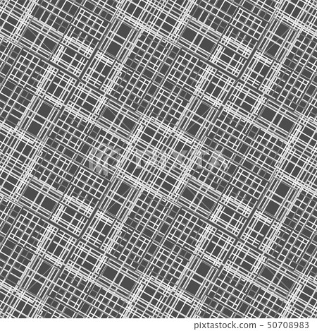 Seamless Black and White Pattern from Rectangle - Stock Illustration ...