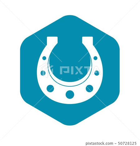 Horseshoe icon, simple style - Stock Illustration [50728125] - PIXTA