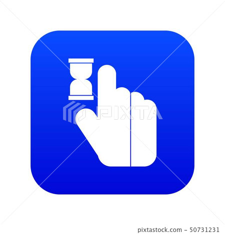 Click icon digital blue - Stock Illustration [50731231] - PIXTA