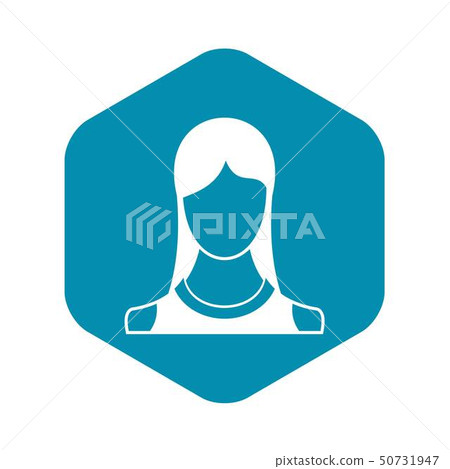 Woman icon, simple style - Stock Illustration [50731947] - PIXTA