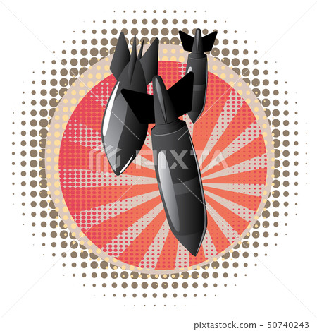 Aggression Air Atomic Atomic Bomb Cartoon Destruction