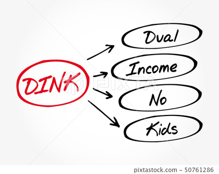 DINK - Dual Income No Kids - Stock Illustration [50761286] - PIXTA
