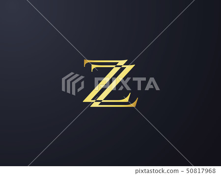 initial letter Z logo template. Alphabet Symbol - Stock Illustration ...