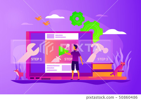 How-to videos concept vector illustration. - Stock Illustration ...