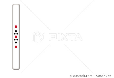 Mahjong 10,000 point stick - Stock Illustration [50865766] - PIXTA