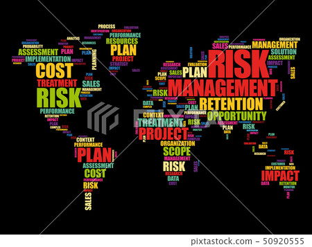 Risk Management word cloud - Stock Illustration [50920555] - PIXTA