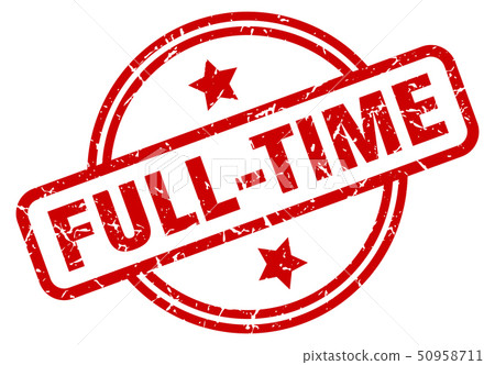 full-time - Stock Illustration [50958711] - PIXTA