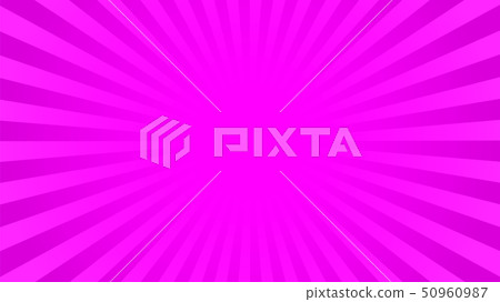 Bright pink rays background - Stock Illustration [50960987] - PIXTA