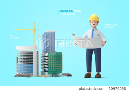 3D Profession and job character 003 - Stock Illustration [50979968] - PIXTA