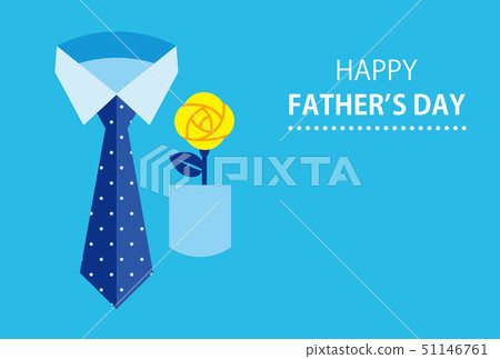neck tie, necktie, fathers day - Stock Illustration [51146761] - PIXTA
