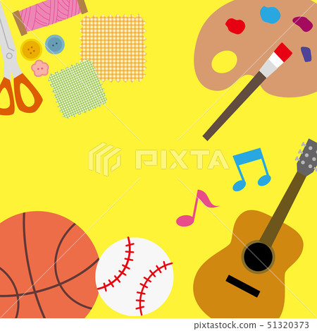 Hobby frame (banner) - Stock Illustration [51320373] - PIXTA