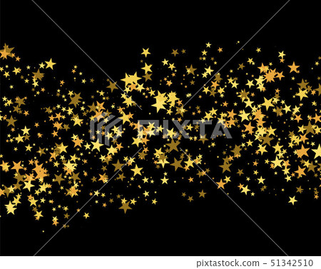 Glitter pattern made of stars - Stock Illustration [51342510] - PIXTA