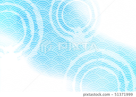 Swirl summer greeting card summer background - Stock Illustration ...
