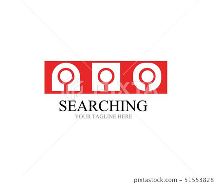 Search logo and symbol template vectors - Stock Illustration [51553828 ...