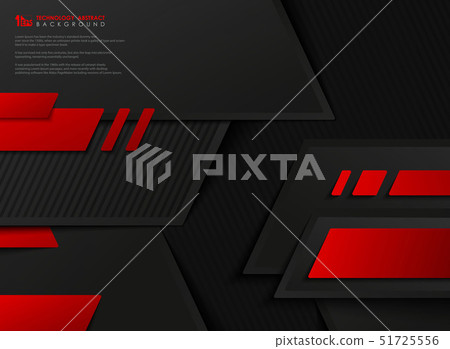 Abstract vector technology gradient red black - Stock Illustration ...