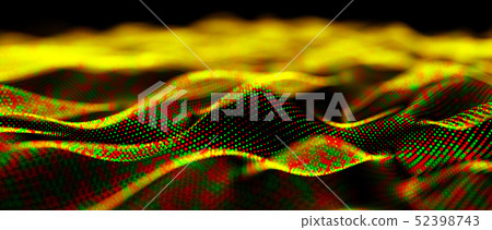 Abstract big data futuristic light wallpaper... - Stock Illustration ...