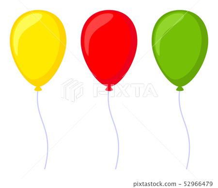 Colorful cartoon baloon set - Stock Illustration [52966479] - PIXTA