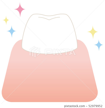 Beautiful tooth illustration - Stock Illustration [52979952] - PIXTA