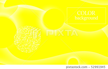 Yellow background. 3d design. - Stock Illustration [52991945] - PIXTA