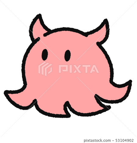 Mendako with white frame illustration - Stock Illustration [53104902 ...