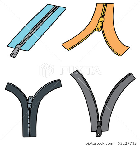 vector set of zip - Stock Illustration [53127782] - PIXTA
