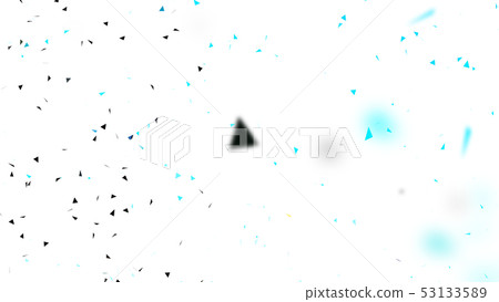 CG particle triangle - Stock Illustration [53133589] - PIXTA