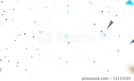 CG particle triangle - Stock Illustration [53133595] - PIXTA