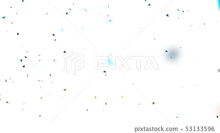 CG particle triangle - Stock Illustration [53133596] - PIXTA