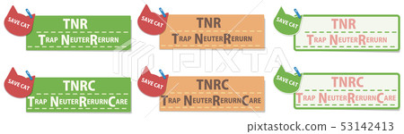 TNR TNRC Description - Stock Illustration [53142413] - PIXTA