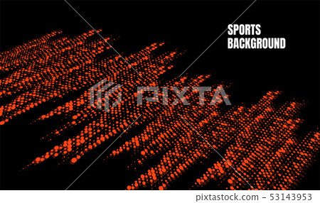 Abstract colorful art for sports background - Stock Illustration ...